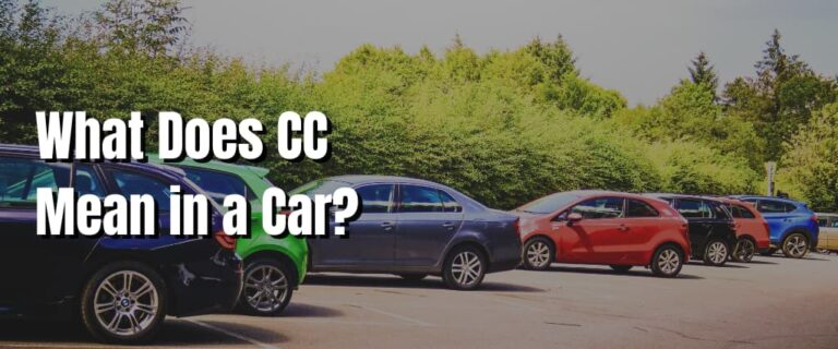 What Does CC Mean in a Car? – Prestige Cars